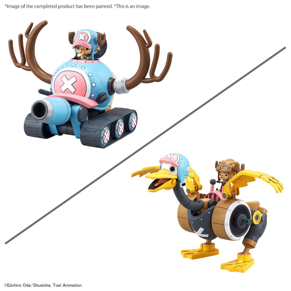 ONE PIECE - Chopper Robot 1&2 (Chopper Tank & Chopper Wing) -Model Kit : ShopForGeek.com: Model ...