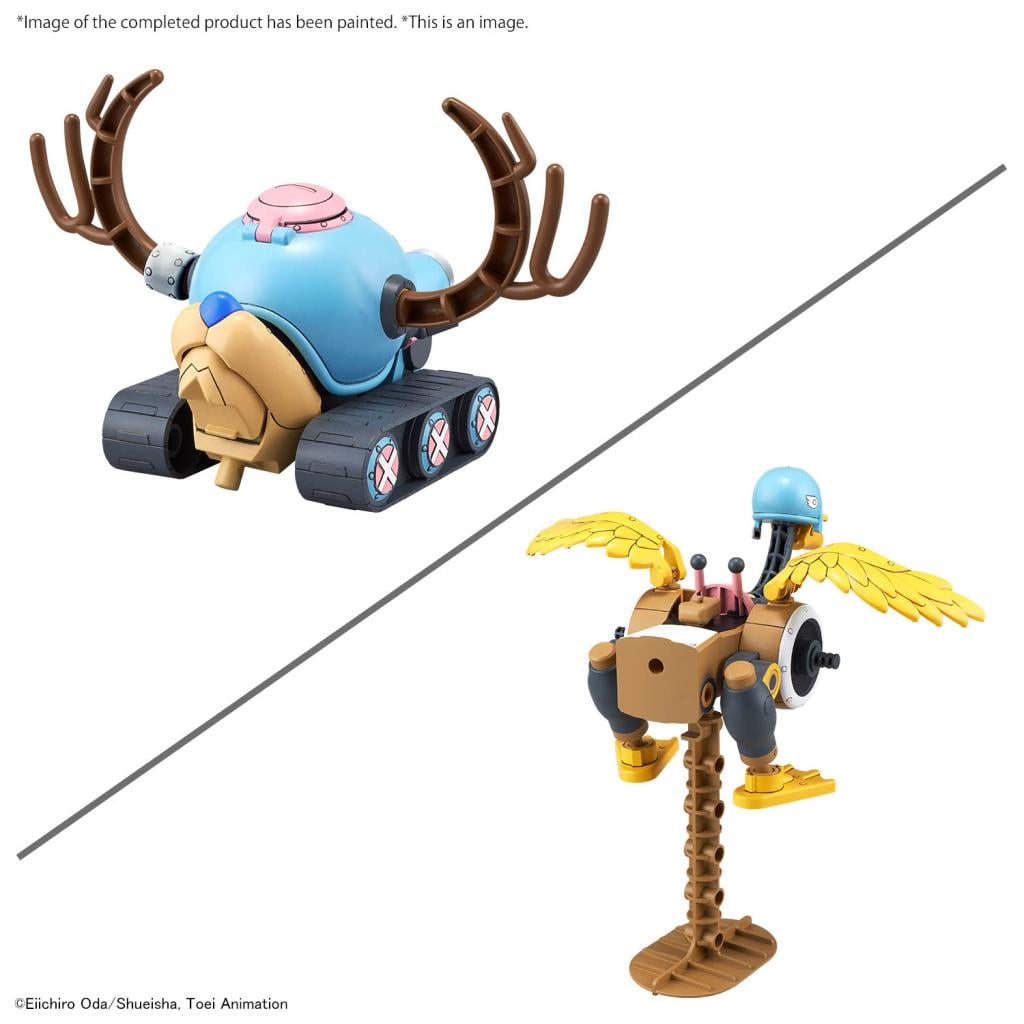 ONE PIECE - Chopper Robot 1&2 (Chopper Tank & Chopper Wing) -Model Kit : ShopForGeek.com: Model ...
