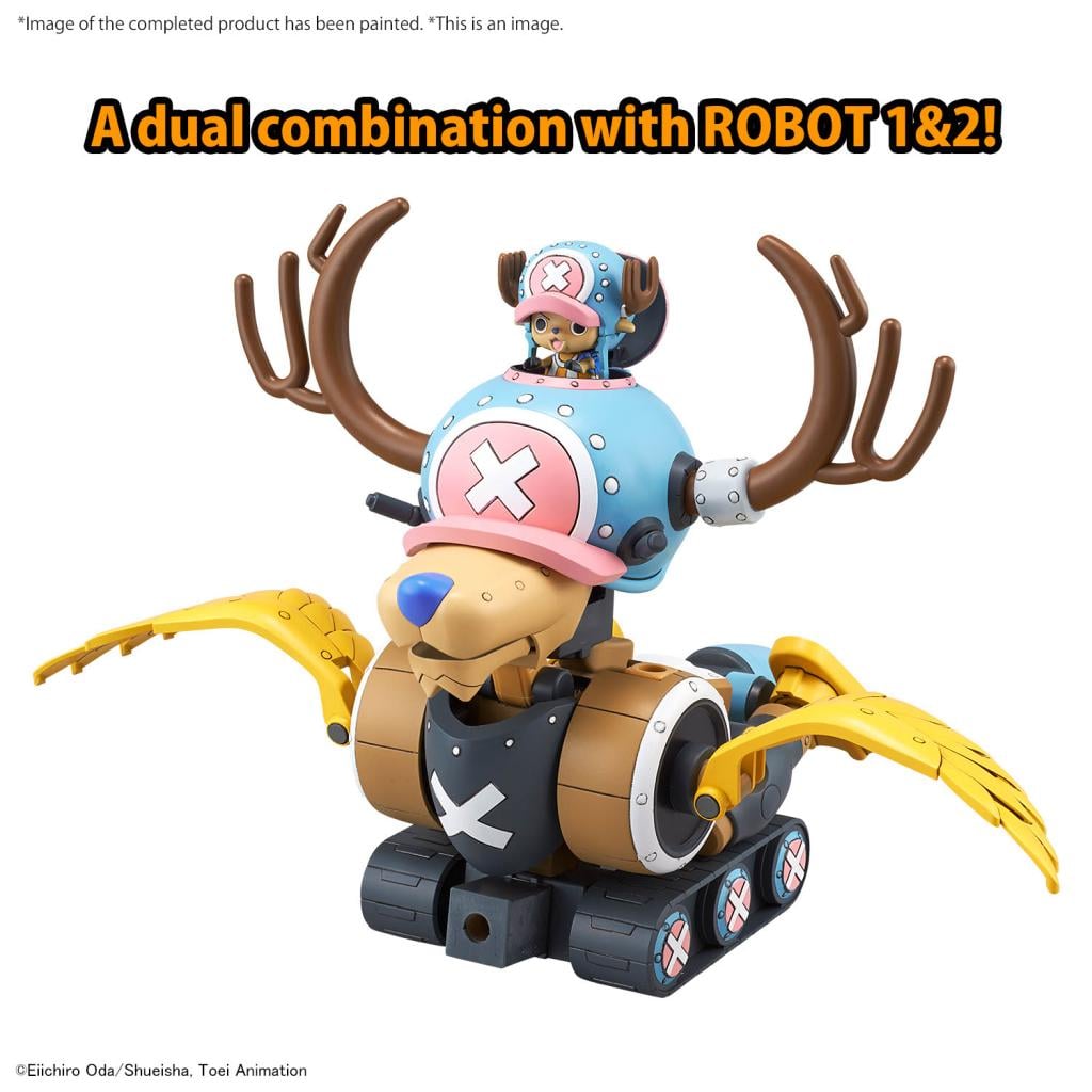 ONE PIECE - Chopper Robot 1&2 (Chopper Tank & Chopper Wing) -Model Kit ...