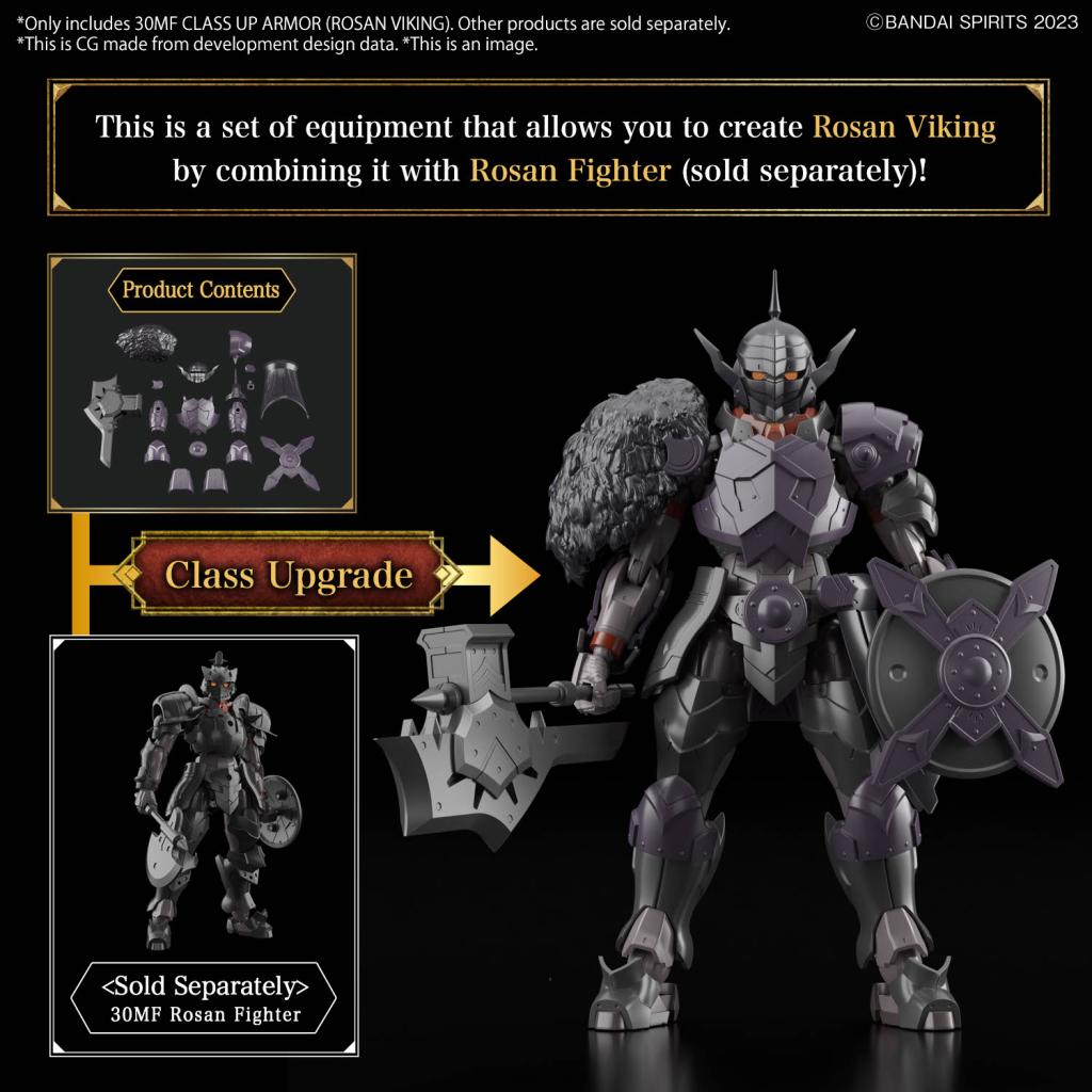 30MF - Class Up Armor (Rosan Viking) - Model Kit : ShopForGeek.com ...