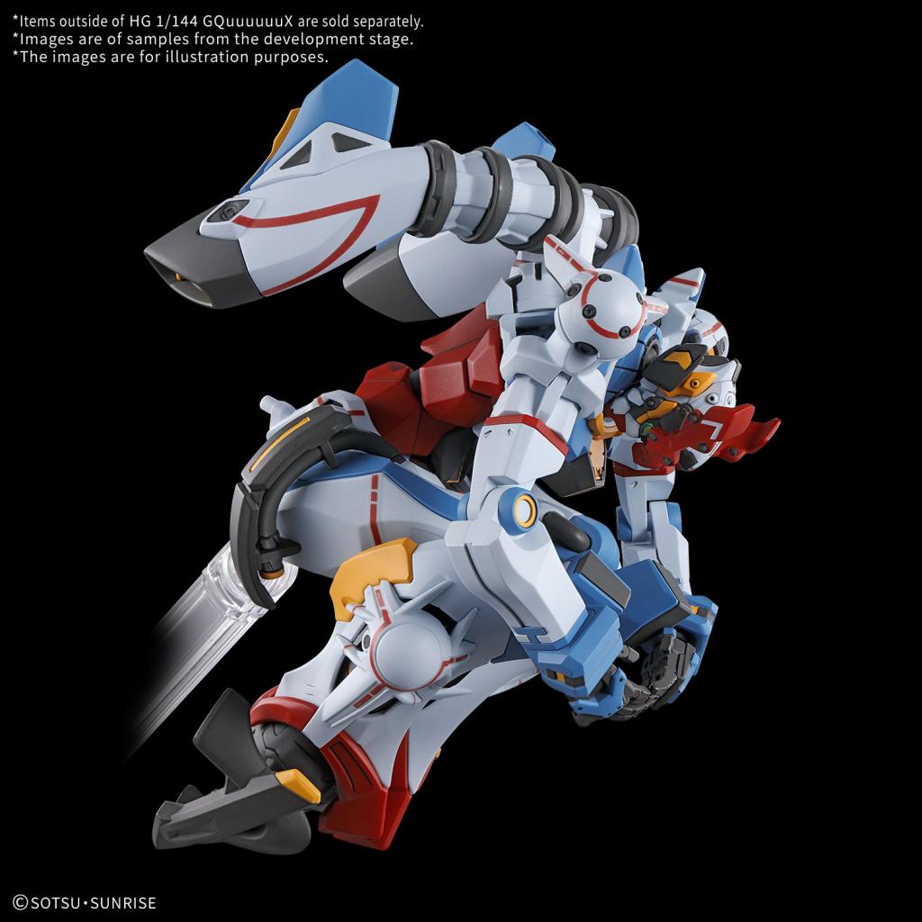 GUNDAM - HG 1/144 GQuuuuuuX - Model Kit : ShopForGeek.com: Model Kit ...