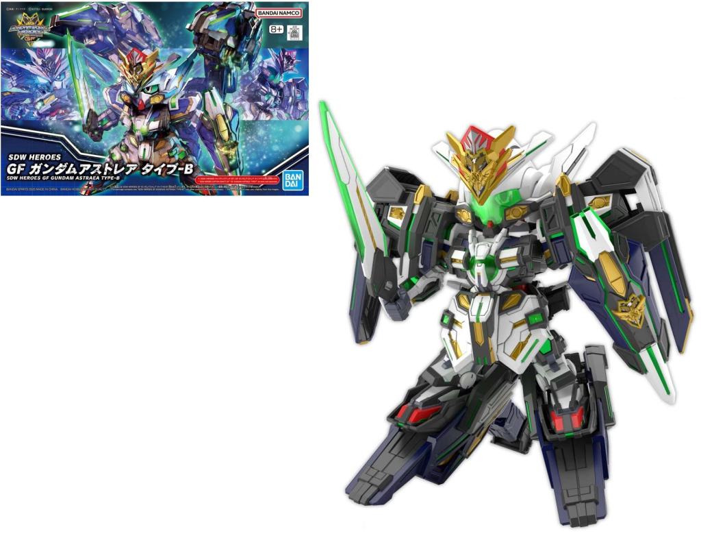 GUNDAM - SDW HEROES GF GUNDAM ASTRAEA TYPE-B - Model Kit : ShopForGeek ...