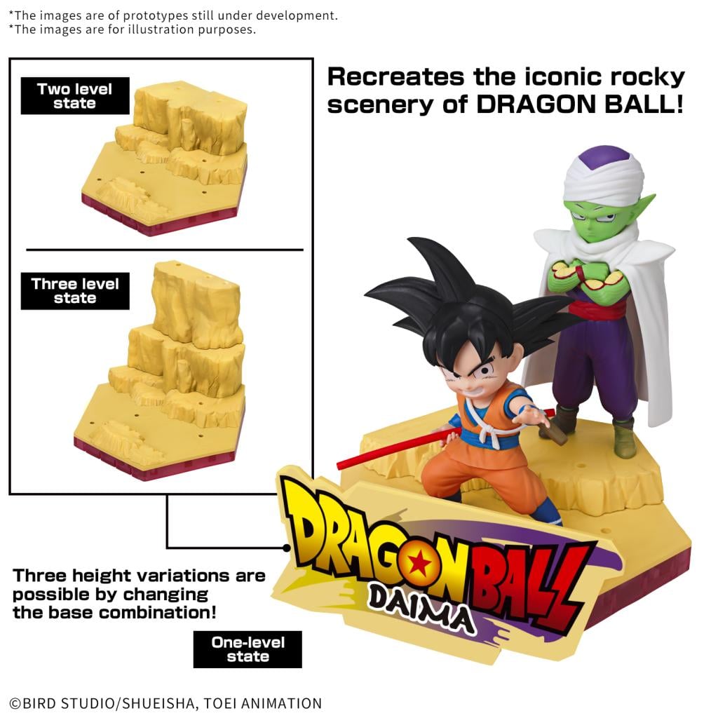 DRAGON BALL DAIMA - Son Goku (Mini) & Piccolo (Mini) - Model Kit ...