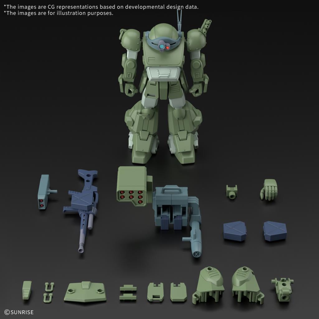 VOTOMS - HG Scopedog Turbo Custom - Model Kit : ShopForGeek.com: Model ...