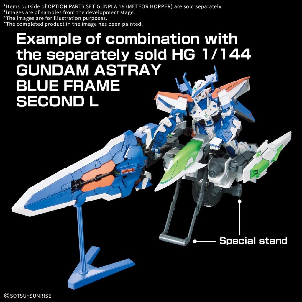 GUNDAM - Option Parts set gunpla 16 (Meteor Hopper) - Model Kit ...