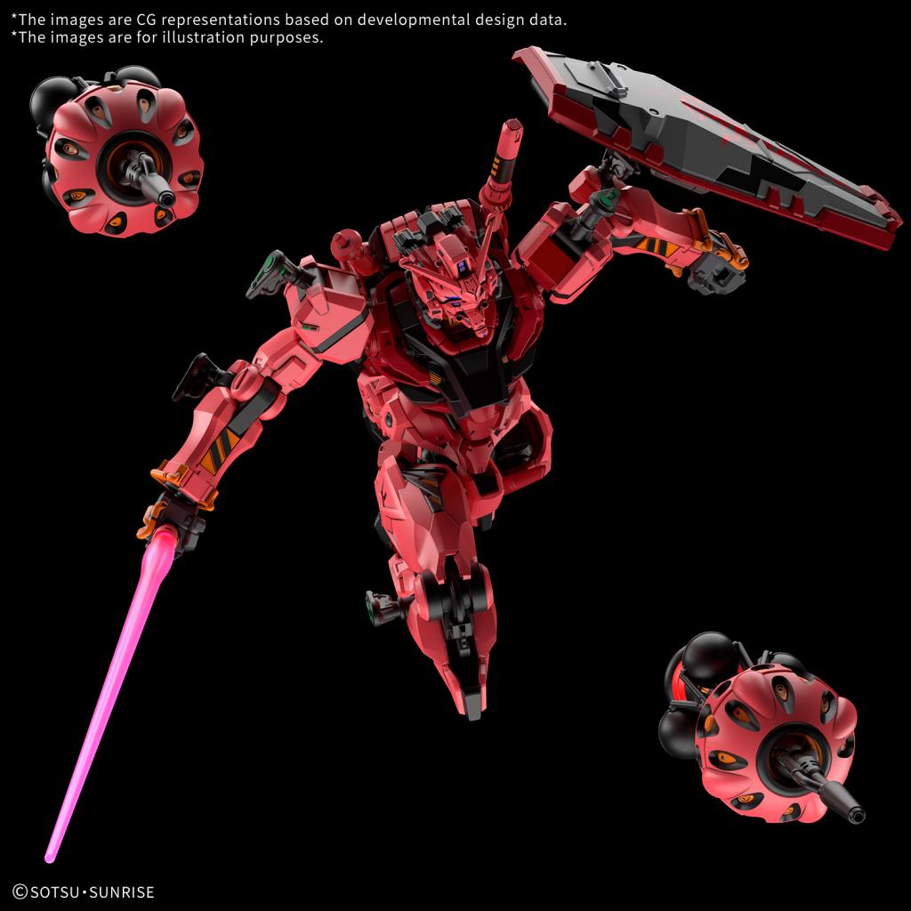 GUNDAM - HG 1/144 Red Gundam - Model Kit GQuuuuuuX Series : ShopForGeek ...