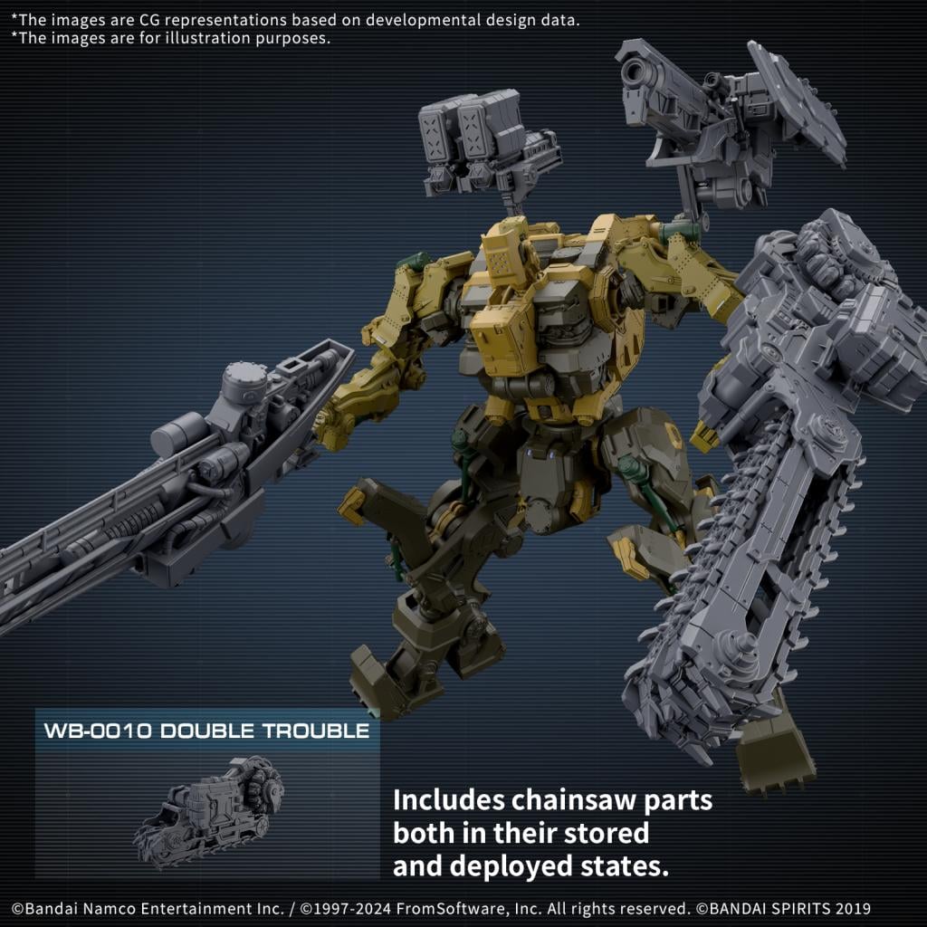 ARMORED CORE VI - CC-3000 Wrecker Milk Tooth - Model Kit : ShopForGeek ...