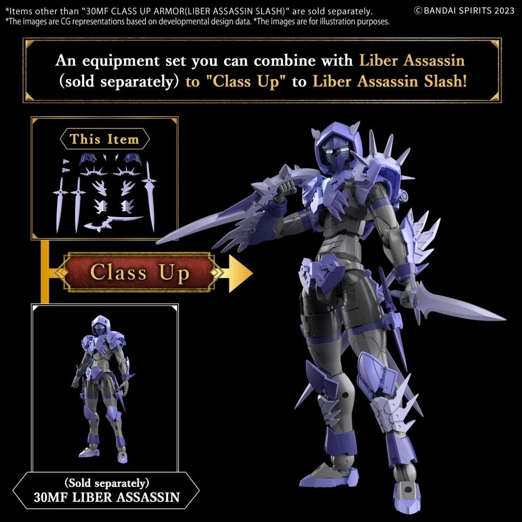 30MF - Class Up Armor (Liber Assassin Slash) - Model Kit : ShopForGeek ...