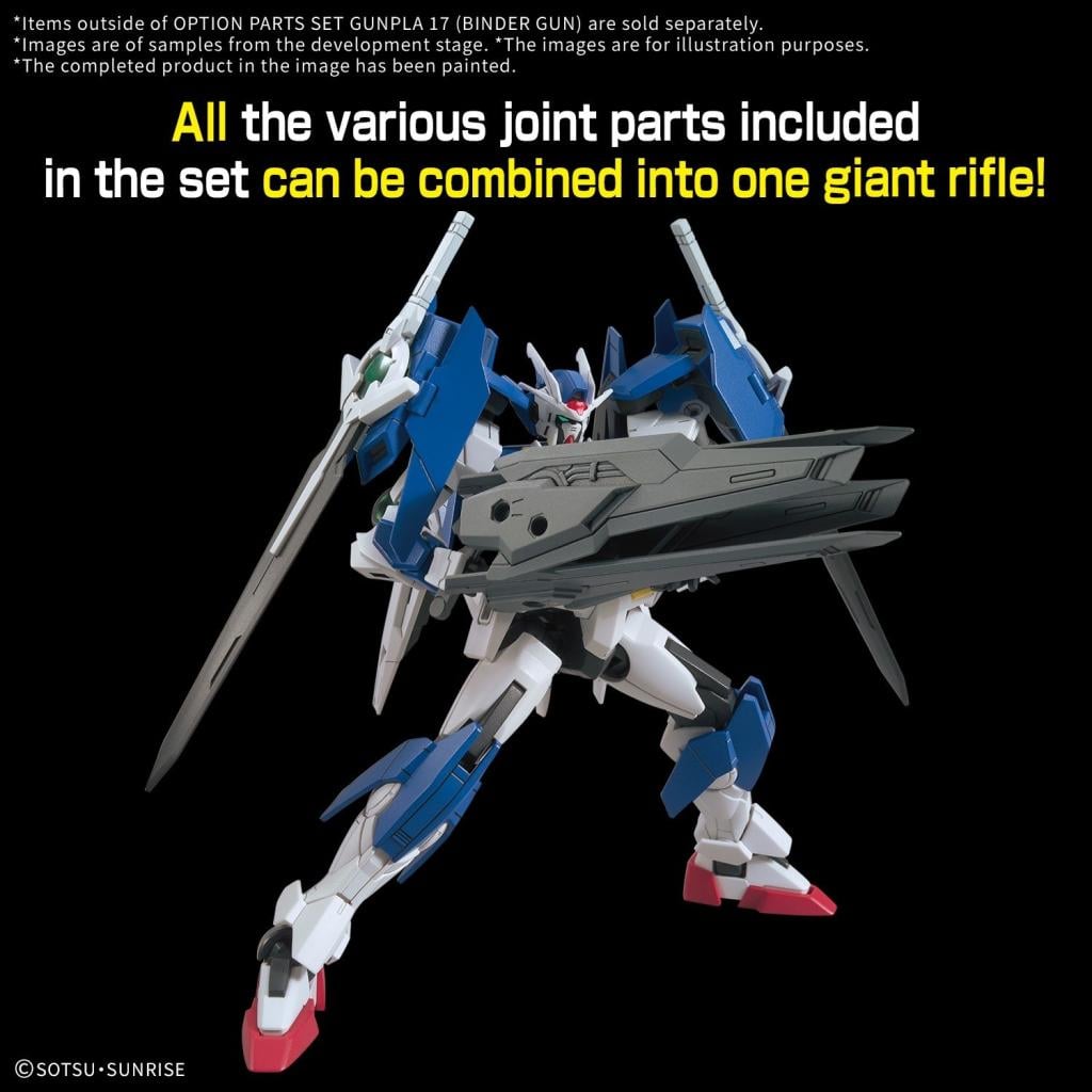 GUNDAM - Option Parts Set Gunpla 17 (Binder Gun) - Model Kit ...