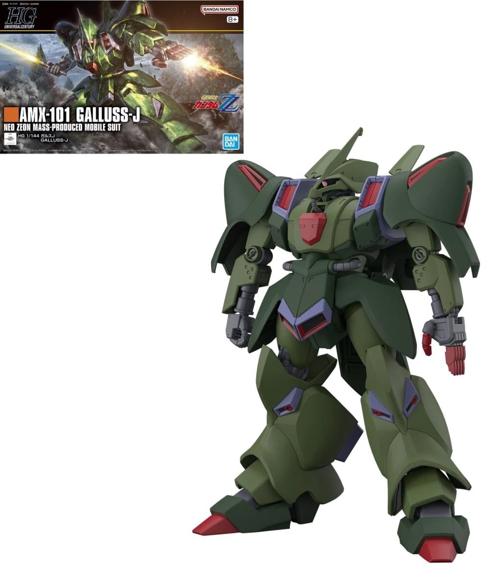 GUNDAM - HG 1/144 Gallus-J - Model Kit : ShopForGeek.com: Modelo de kit ...