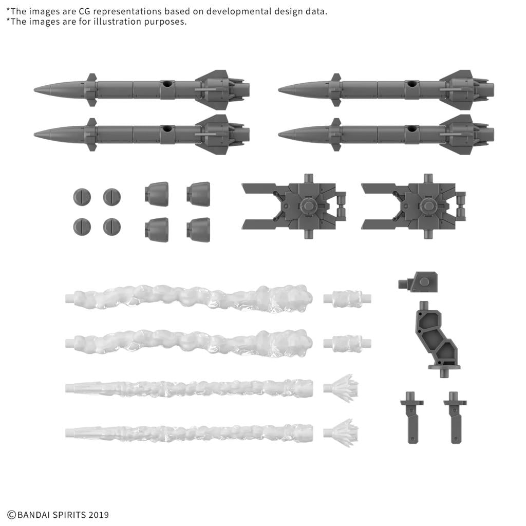 30MM - 1/144 Option Parts set 21 (Multi missile 1) - Model Kit ...