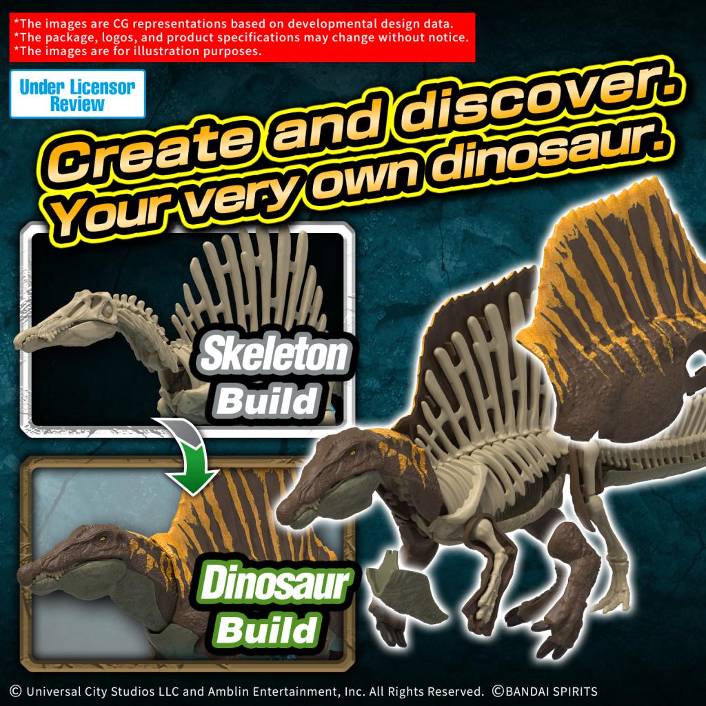 PLANNOSAURUS JURASSIC WORLD - Spinosaurus - Model Kit : ShopForGeek.com ...