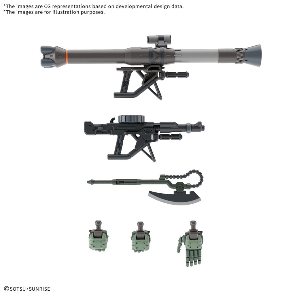 GUNDAM - HG 1/144 Zaku (GQ) - Model Kit : ShopForGeek.com: Model Kit ...