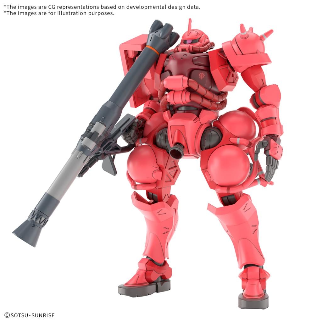 GUNDAM - HG 1/144 Char's Zaku (GQ) - Model Kit : ShopForGeek.com: Model ...