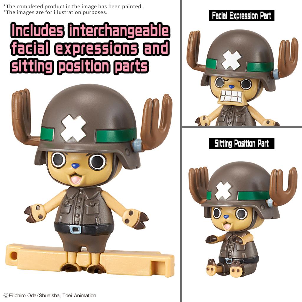 ONE PIECE- Chopper Robo Supper 2&3 Heavy Armor & Horn Dozer -Model Kit ...