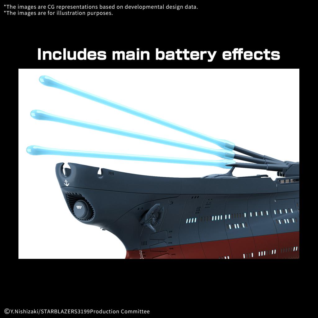 YAMATO - 1/1000 Experimental Ship BBY-03 Ginga - Model Kit ...