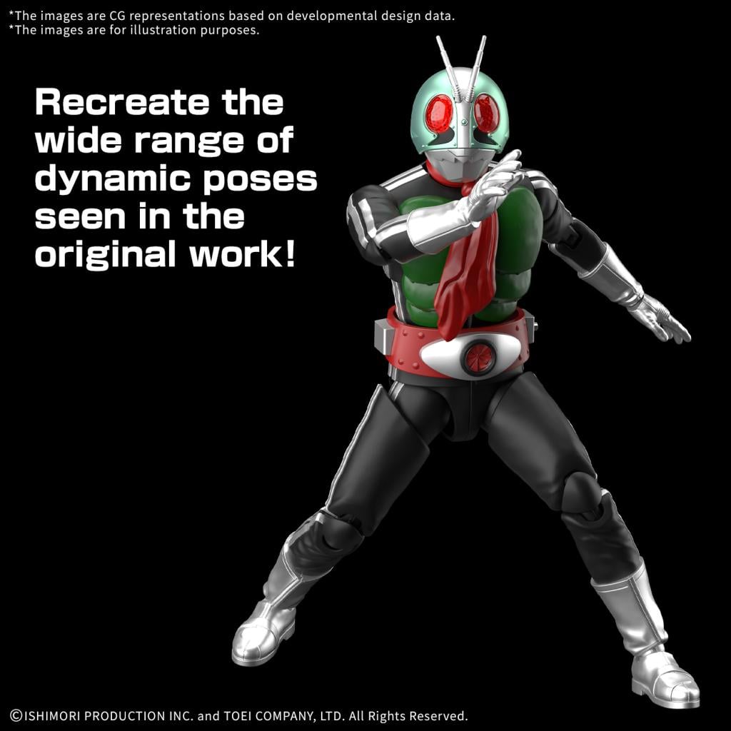 KAMEN RIDER - Figure-rise Standard Masked Rider 1 - Model Kit ...