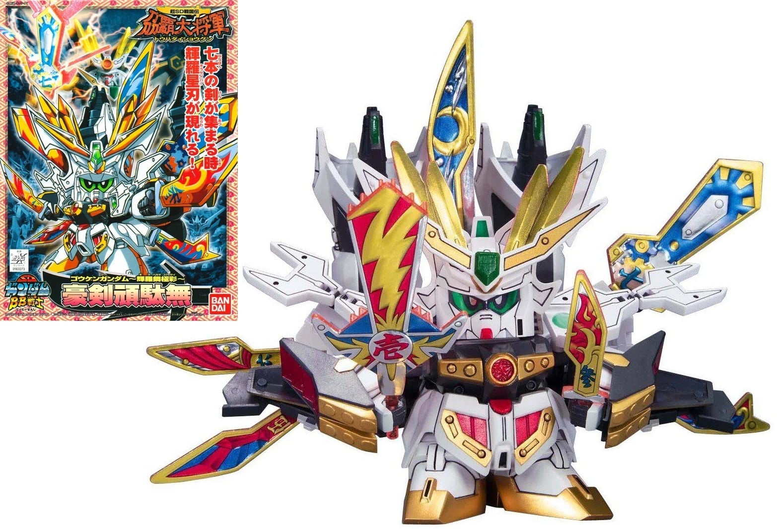 BEMS | GUNDAM - BB172 Kengou Gundam "Kirahagane Gokusai" - Model Kit