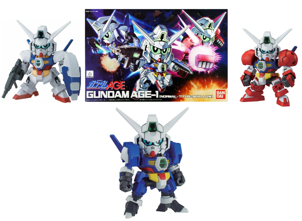 GUNDAM - SD Gundam BB Senshi Gundam Age-1 - Model Kit : ShopForGeek.com ...