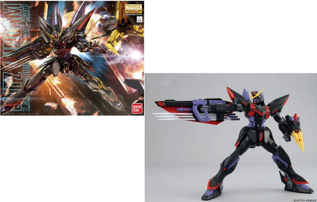 GUNDAM - MG 1/100 Seed GAT-X207 Blitz Gundam Z.A.F.T. - Model Kit : ShopForGeek.com: Model Kit ...