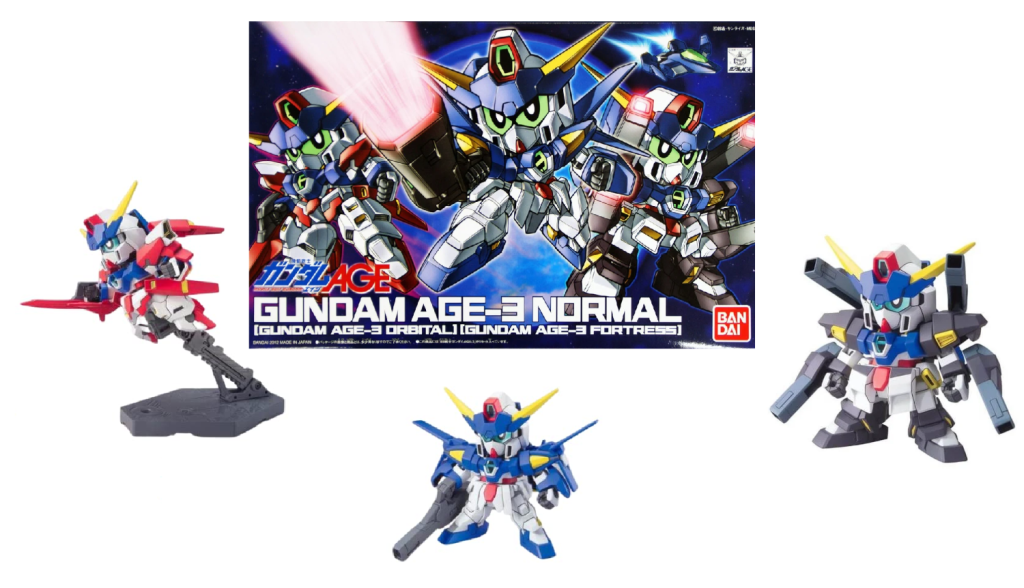 GUNDAM - SD Gundam BB Senshi Gundam Age-3 - Model Kit : ShopForGeek.com ...