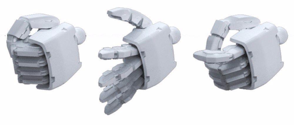 GUNDAM - Builders Parts HD 1/144 MS Hand 02 Zeon - Model Kit ...
