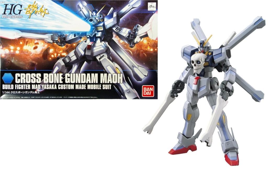 GUNDAM - HGBF 1/144 Cross Bone Gundam Maoh - Model Kit : ShopForGeek.com: Model Kit Bandai Model ...