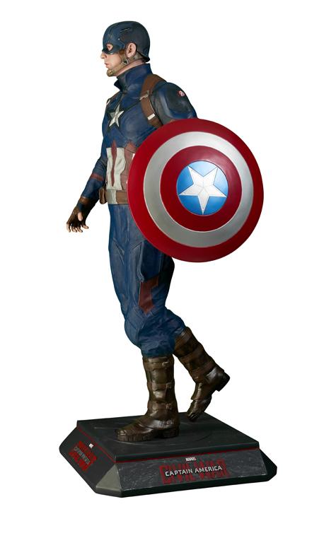 MARVEL - Captain America Civil War Life-Sized Statue - 208cm ...
