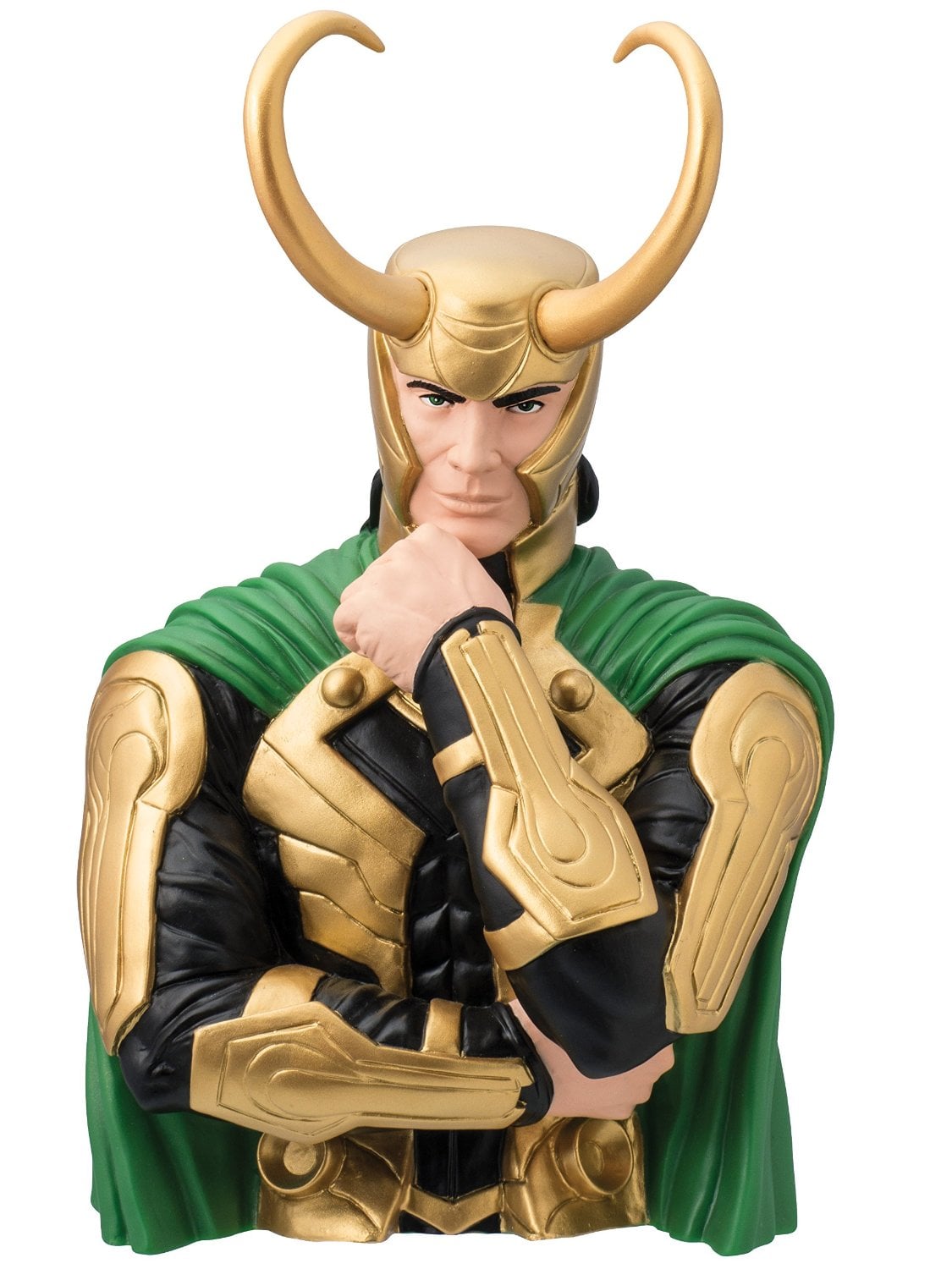 MARVEL - Money Box - Loki Bust 20 cm : ShopForGeek.com: Piggy bank Marvel