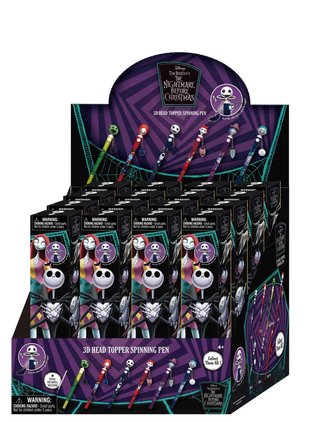 NBX - 3D Head Topper Spinning Pen (Display of 16 pieces) : ShopForGeek ...