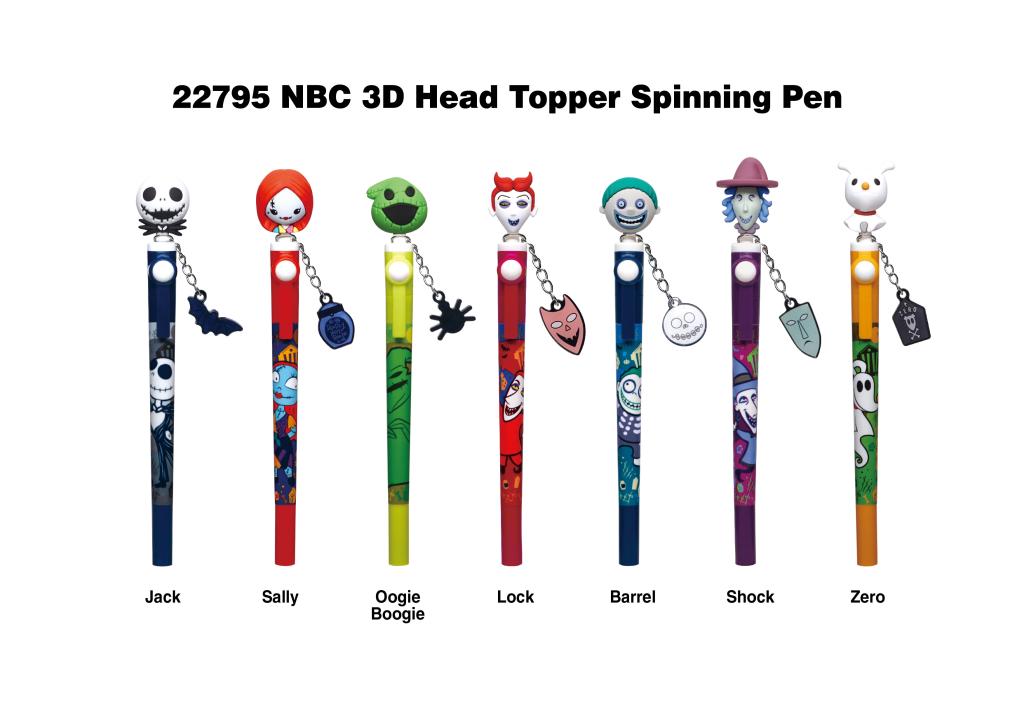NBX - 3D Head Topper Spinning Pen (Display of 16 pieces) : ShopForGeek ...