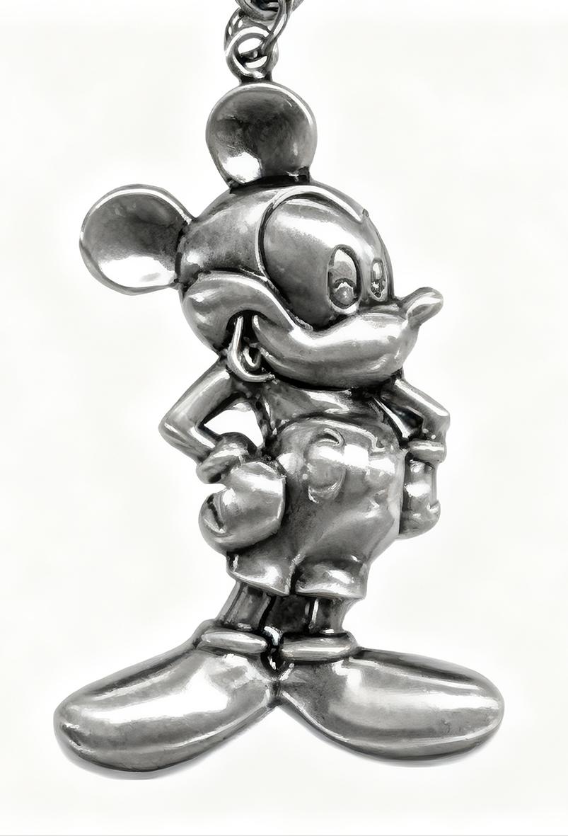 DISNEY - Mickey - Pewter Keychain : ShopForGeek.com: Llavero Monogram ...
