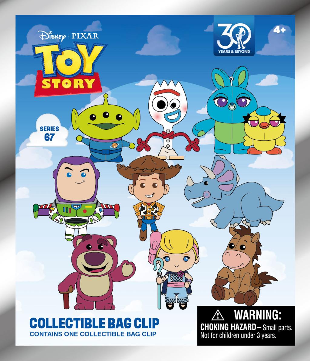 TOY STORY - Series 67 - 3D Foam Bag Clip (Display 24 Pcs) : ShopForGeek ...