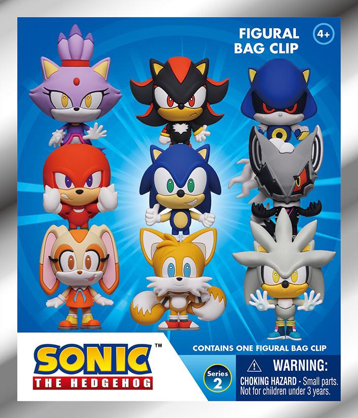SONIC - Series 2 - 3D Foam Bag Clip (Display 24 Pcs) : ShopForGeek.com ...