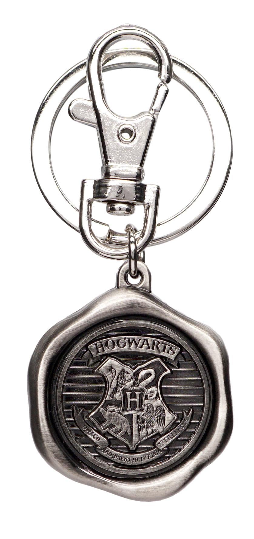 HARRY POTTER - Hogwarts Logo - Pewter Keychain : ShopForGeek.com ...