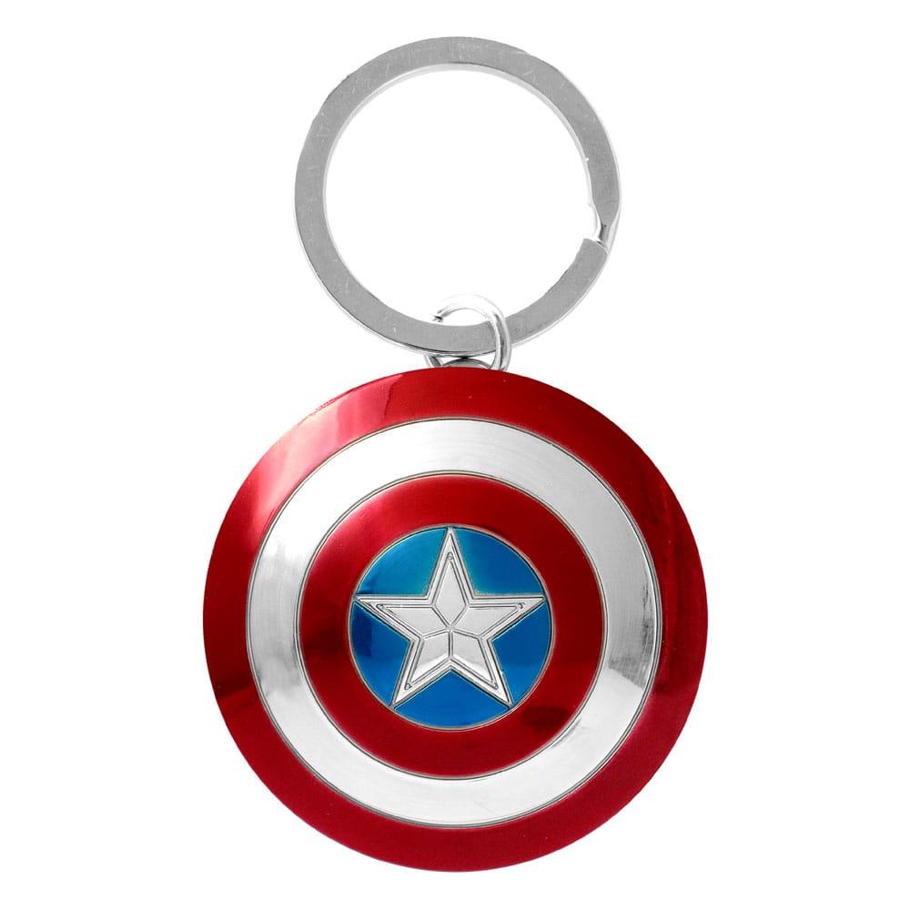 MARVEL - Captain America's Shield - Metal Keychain : ShopForGeek.com ...