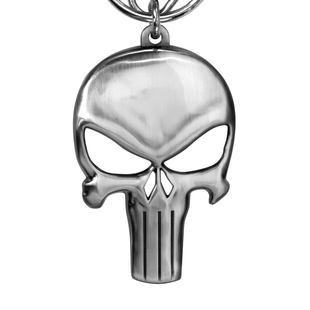 MARVEL - Punisher Logo - Pewter Keychain : ShopForGeek.com: Keyring ...