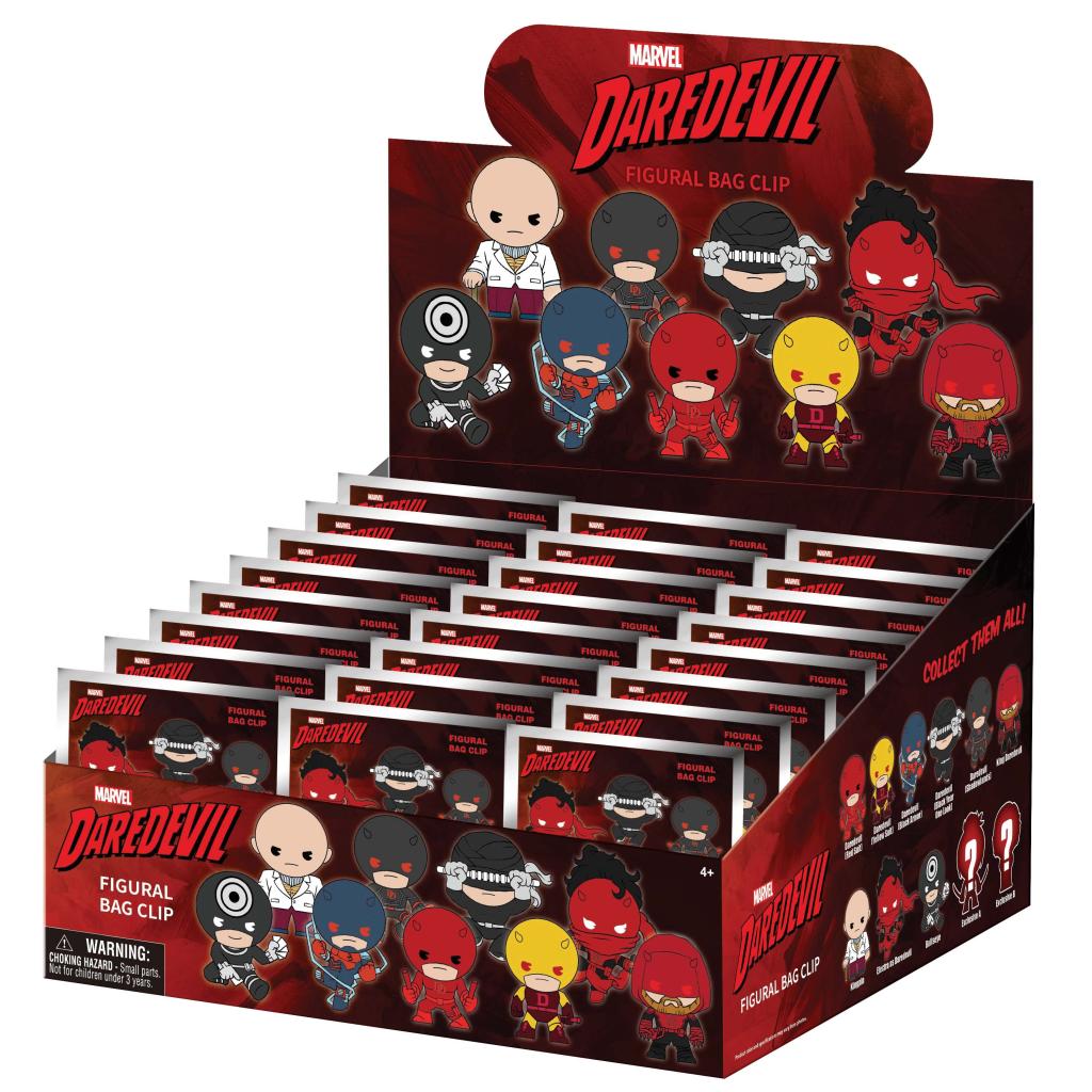 DAREDEVIL - 3D Foam Bag Clip (Display 24 Pcs) : ShopForGeek.com ...