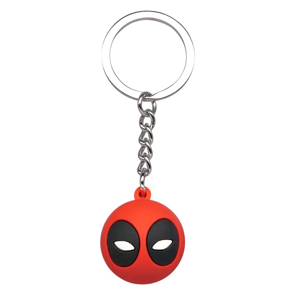 MARVEL - Deadpool - Icon Ball Keychain : ShopForGeek.com: Keyring ...