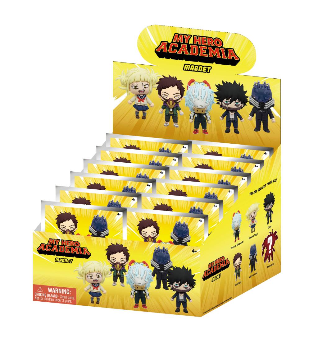 MHA - Serie 1 - 3D Foam Magnets in blind bags (Display 12 Pcs ...