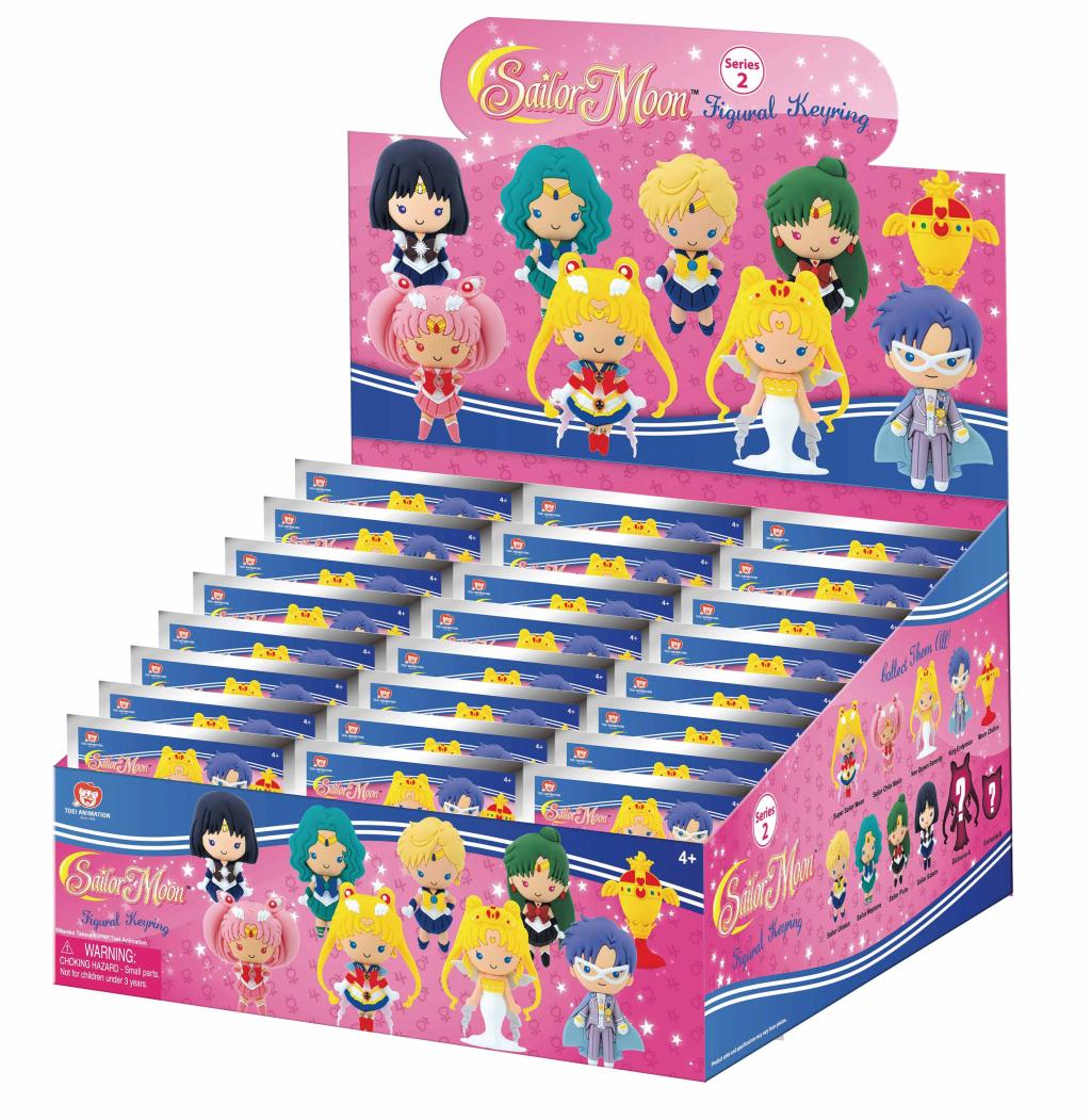 SAILOR MOON - Collectible Bag Clip (Display 24 Pcs) : ShopForGeek.com ...