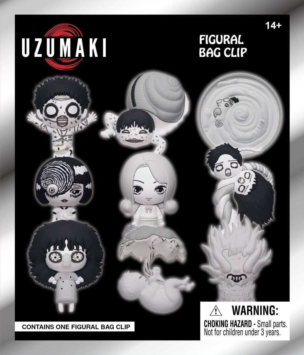 UZUMAKI - Series 1 - 3D Foam Bag Clip (Display 24 Pcs) : ShopForGeek ...