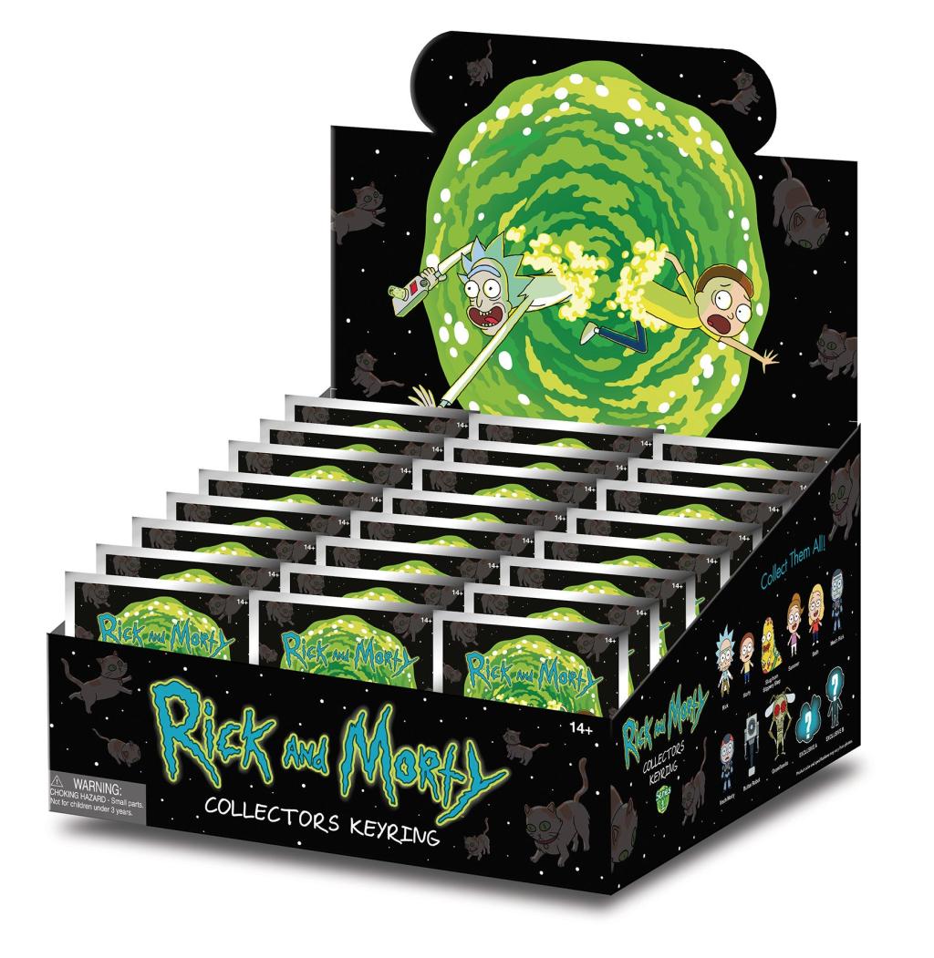 RICK & MORTY - Series 1 - 3D Foam Bag Clip (Display 24 Pcs ...