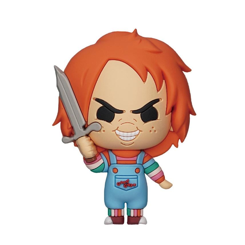 CHUCKY - 3D foam collectible magnet : ShopForGeek.com: Magnet Monogram ...