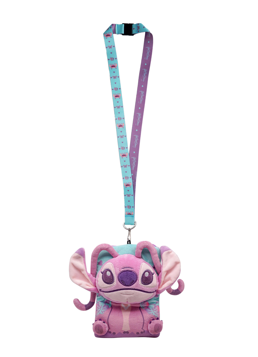 DISNEY - Angel Sitting "Deluxe" - Lanyard with pouch card holder ...