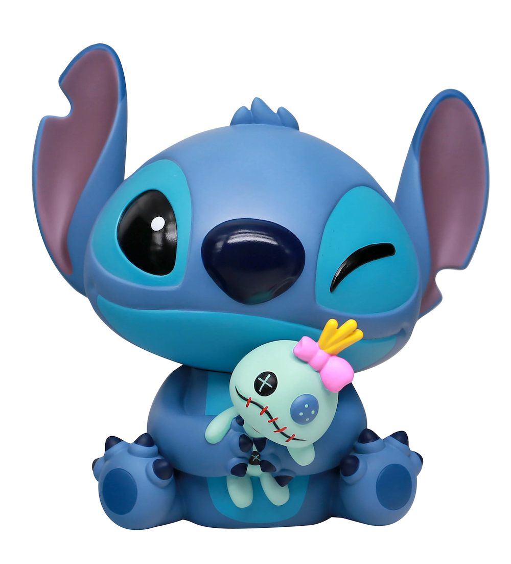 DISNEY - Stitch & Scrump - Figural Bank 18cm in acetane box ...