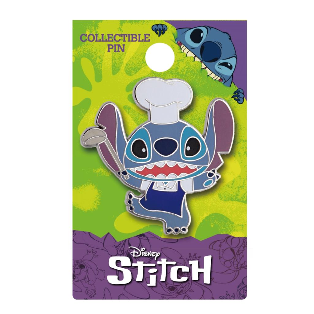 DISNEY - Chef Stitch - Enamel Pin : ShopForGeek.com: Pin's Monogram DISNEY