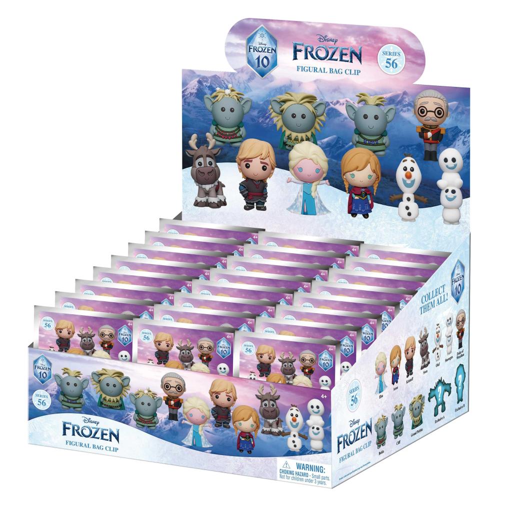 FROZEN - Series 59 - 3D Foam Bag Clip (Display 24 Pcs) : ShopForGeek ...