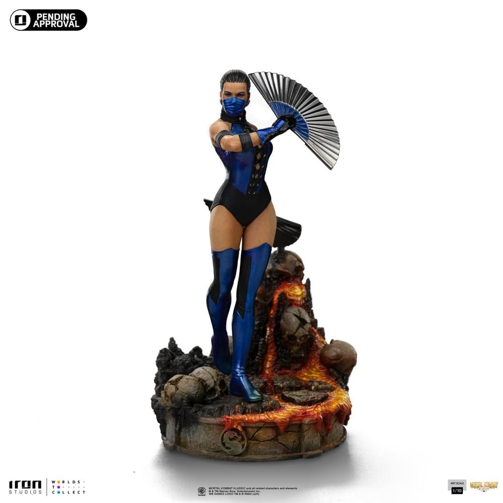 MORTAL KOMBAT - Kitana - Statue Art Scale 1/10 22.44cm : ShopForGeek.com: Figurita Iron Studios ...