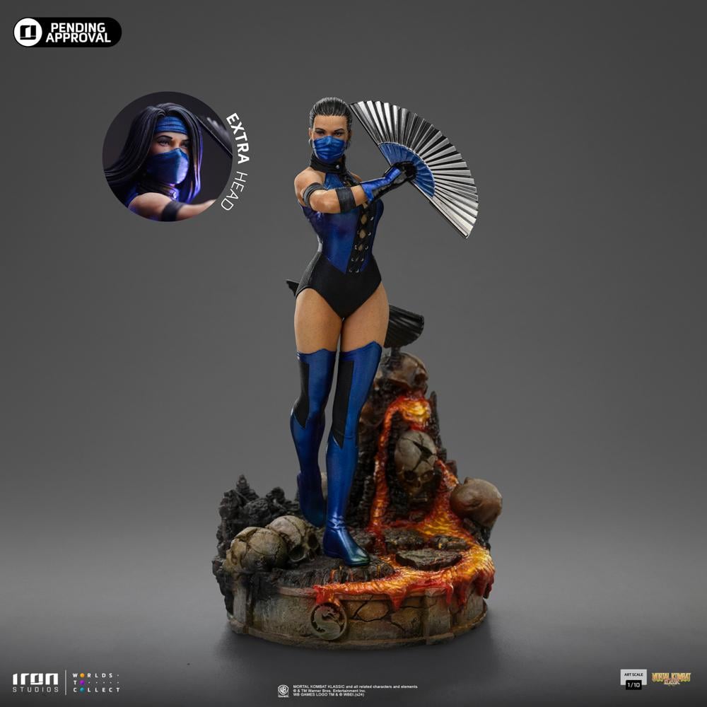 MORTAL KOMBAT - Kitana - Statue Art Scale 1/10 22.44cm : ShopForGeek.com: Figurita Iron Studios ...
